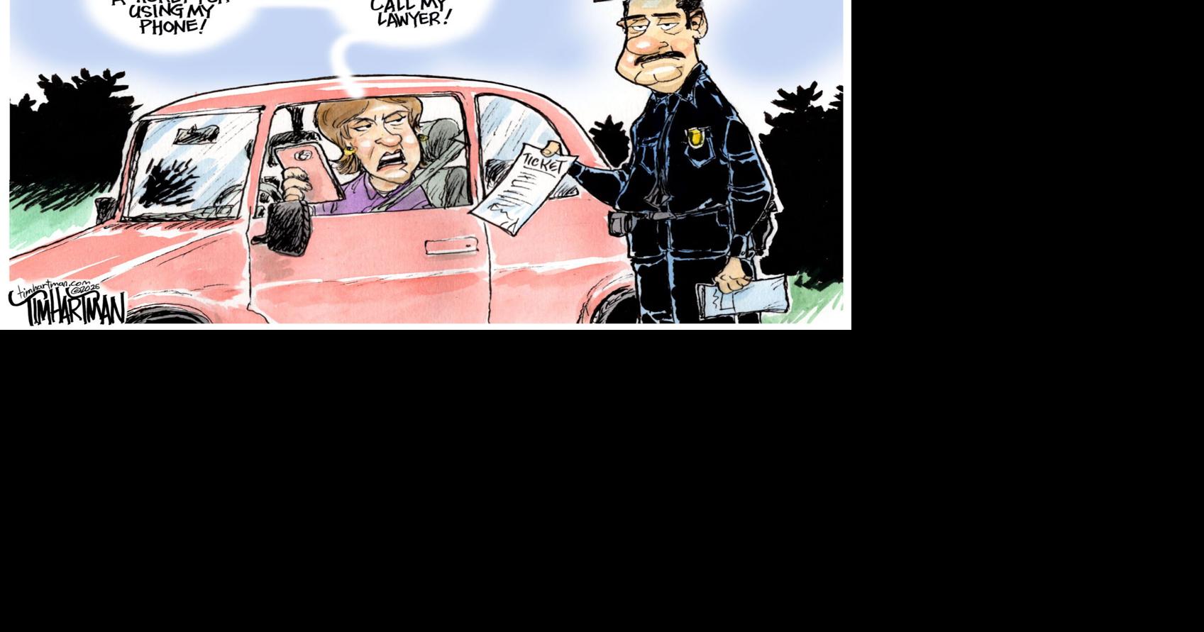 Cell phone cartoon | Opinion | dailycourier.com
