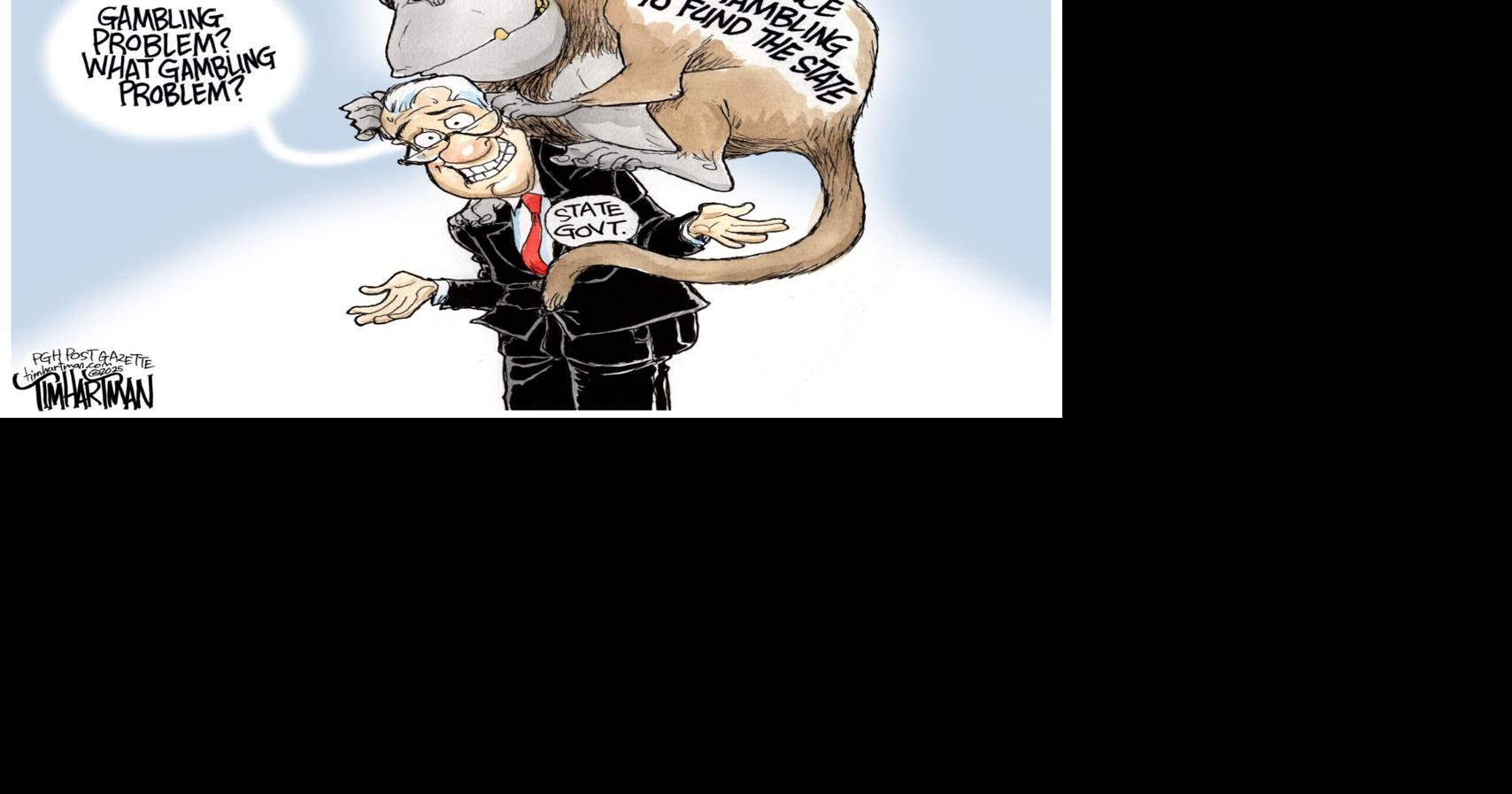 Gambling cartoon | Opinion | dailycourier.com