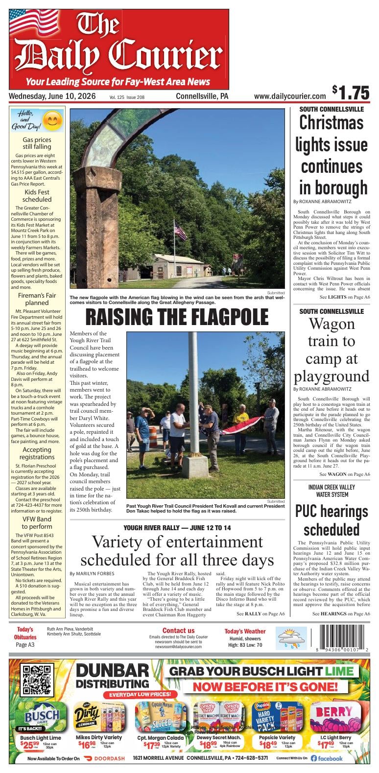 Page A1 | e-Edition | dailycourier.com