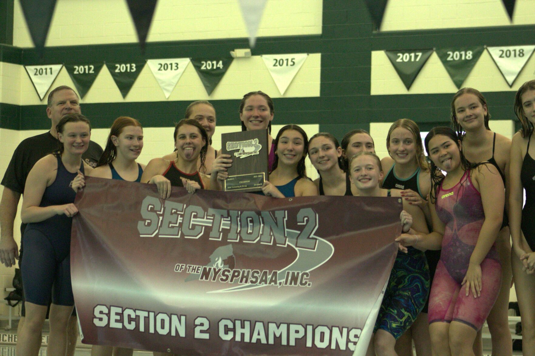 Saratoga Springs girls’ swimming wins first Section 2 title in over 20 ...