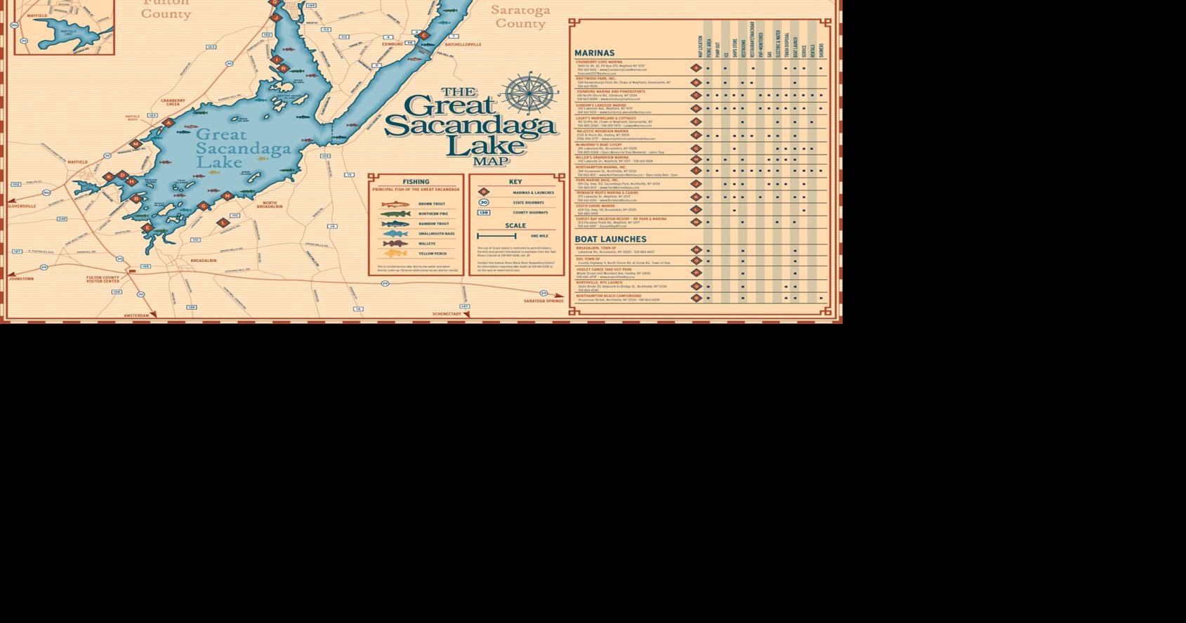Chambers update map of Great Sacandaga Lake | News | dailygazette.com