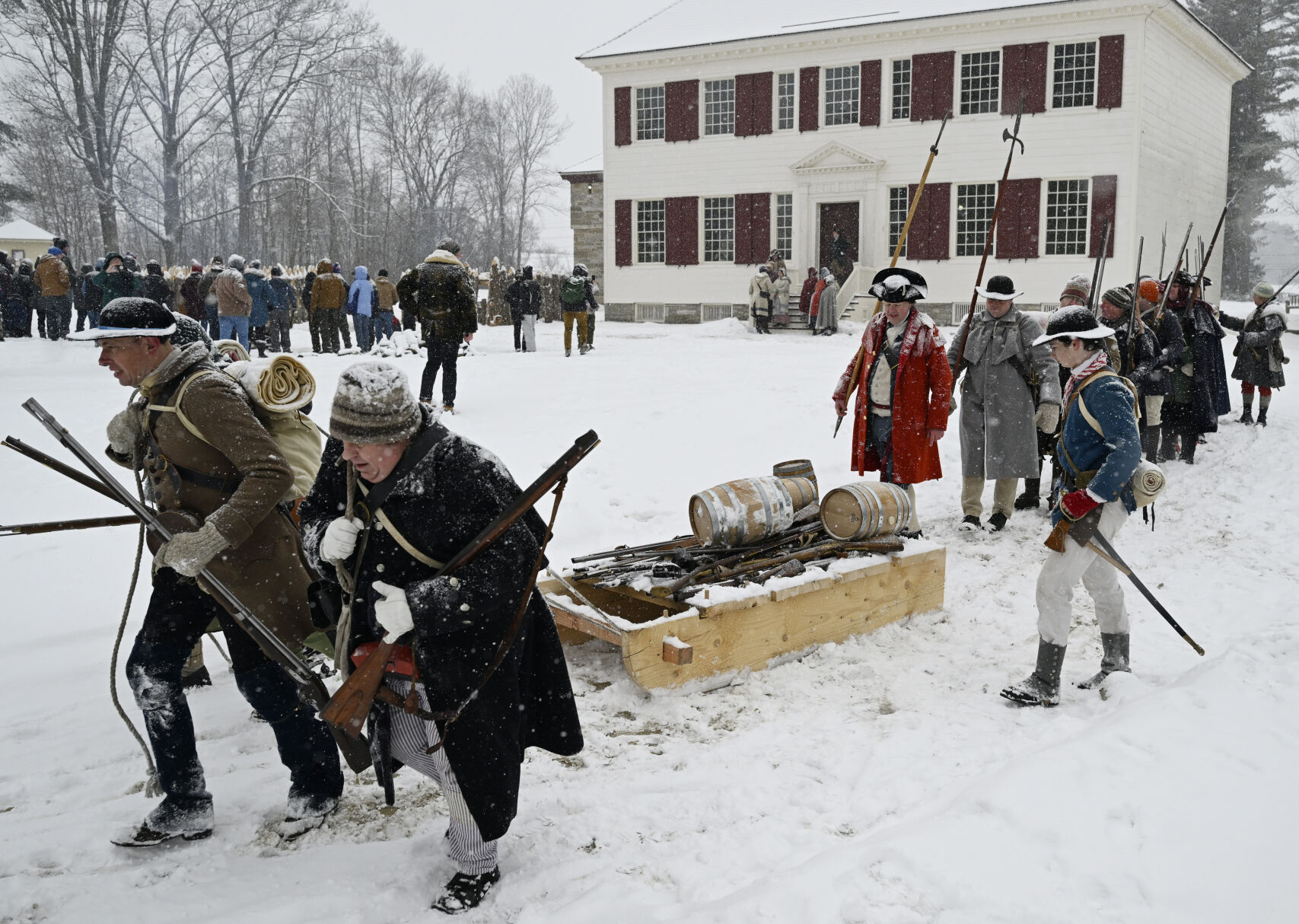 Johnson Hall Revolutionary raid recreation in 4 photos | Good News ...