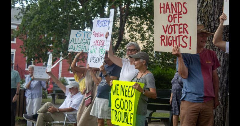 Hudson holds ‘good trouble’ rally | Politics | dailygazette.com