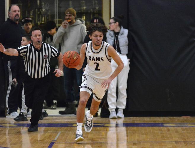 Amsterdam boys' basketball vs. Hudson Falls in 10 photos | Amsterdam ...