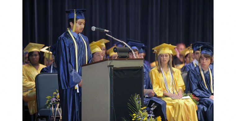 Hudson High exhibits 'Bluehawk pride' on graduation day ...