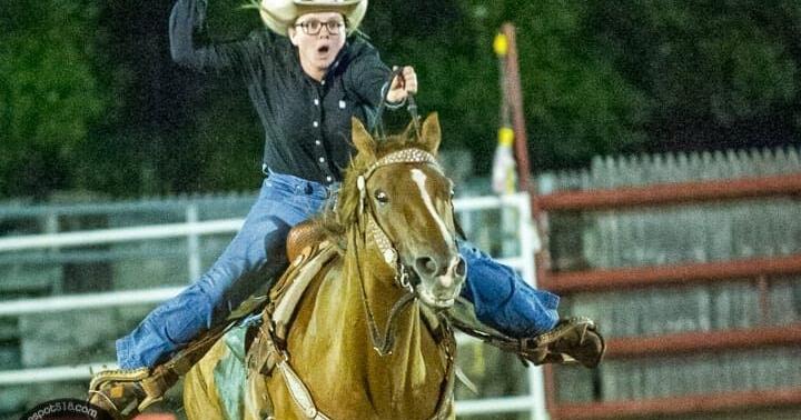 SPOTTED: Double M Rodeo on Aug. 9 — full house and full speed ...