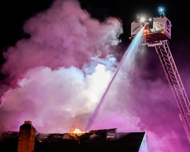 Images: Firefighters battle Rotterdam house fire early Wednesday (4 ...