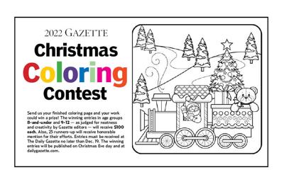 finished coloring pages december 2022