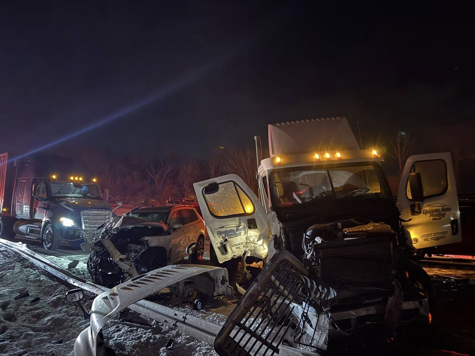 2 hurt in crash on New York State Thruway | Coxsackie-athens ...