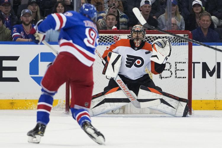 Flyers end 8-game losing streak with 4-1 victory over Rangers ...