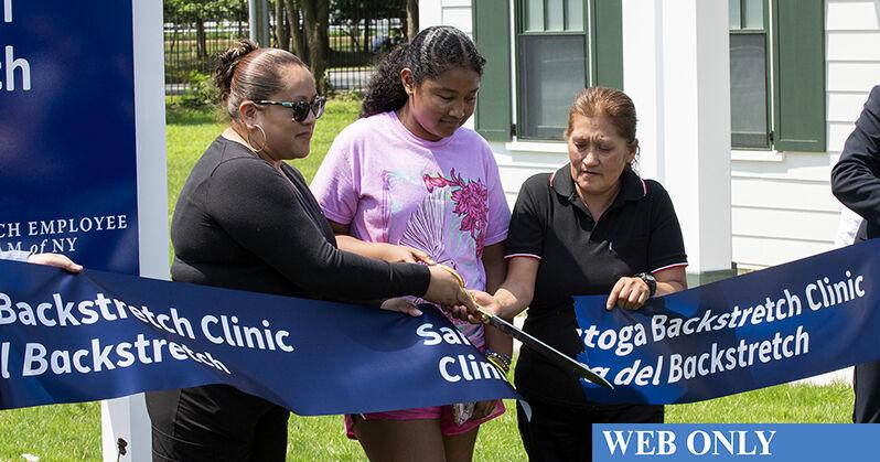 New Saratoga Backstretch Clinic opens at Saratoga Race Course — Images ...