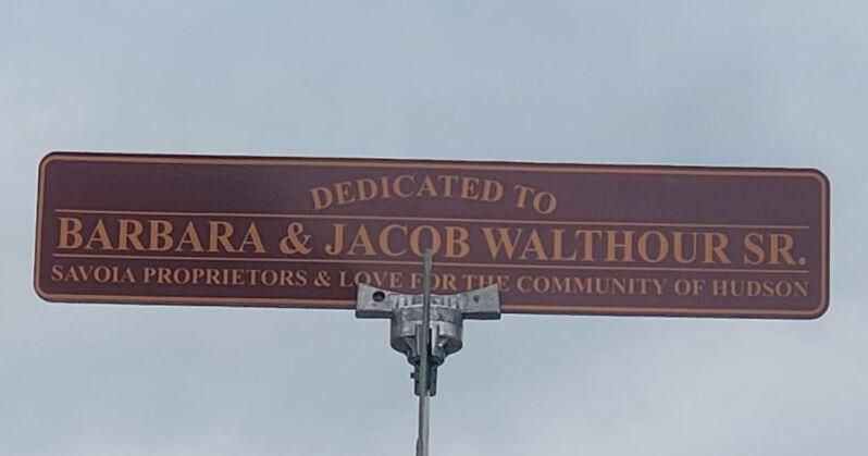 Hudson honors Walthours with street name dedication | News ...