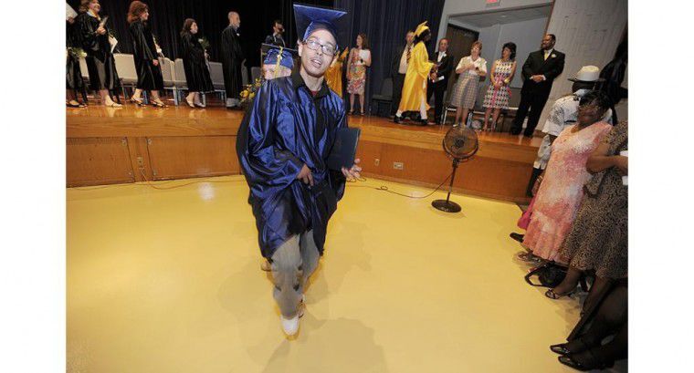 Hudson High exhibits 'Bluehawk pride' on graduation day ...