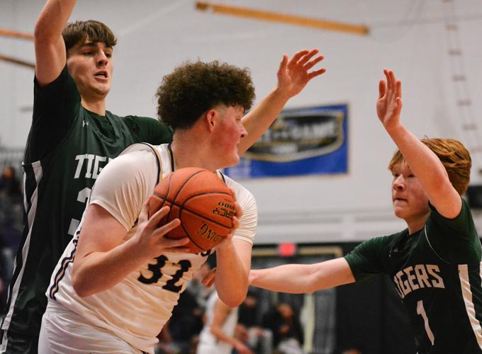 Amsterdam boys' basketball vs. Hudson Falls in 10 photos | Amsterdam ...