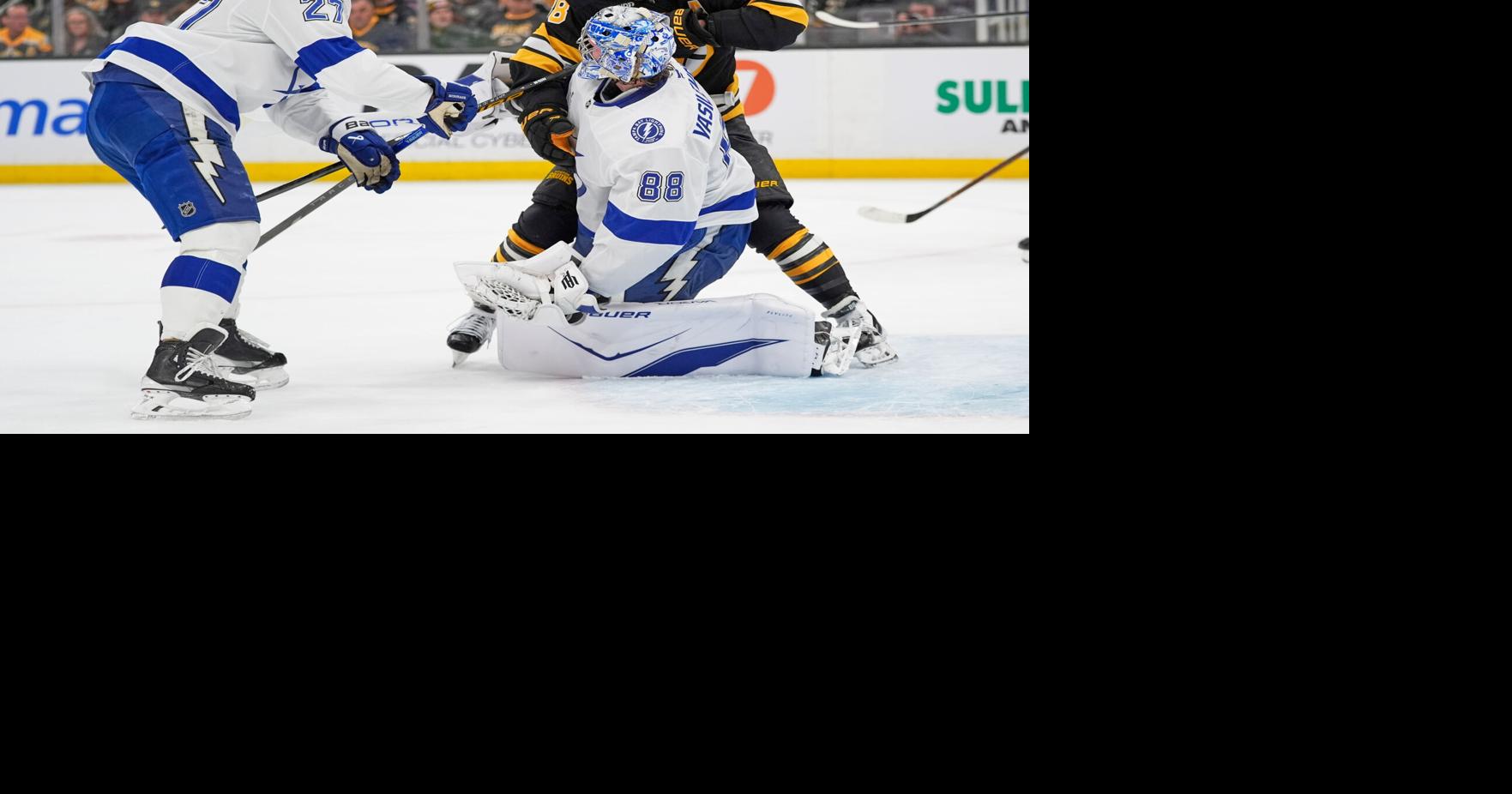 Emil Lilleberg scores late as Lightning beat Bruins 2-1, delaying ...