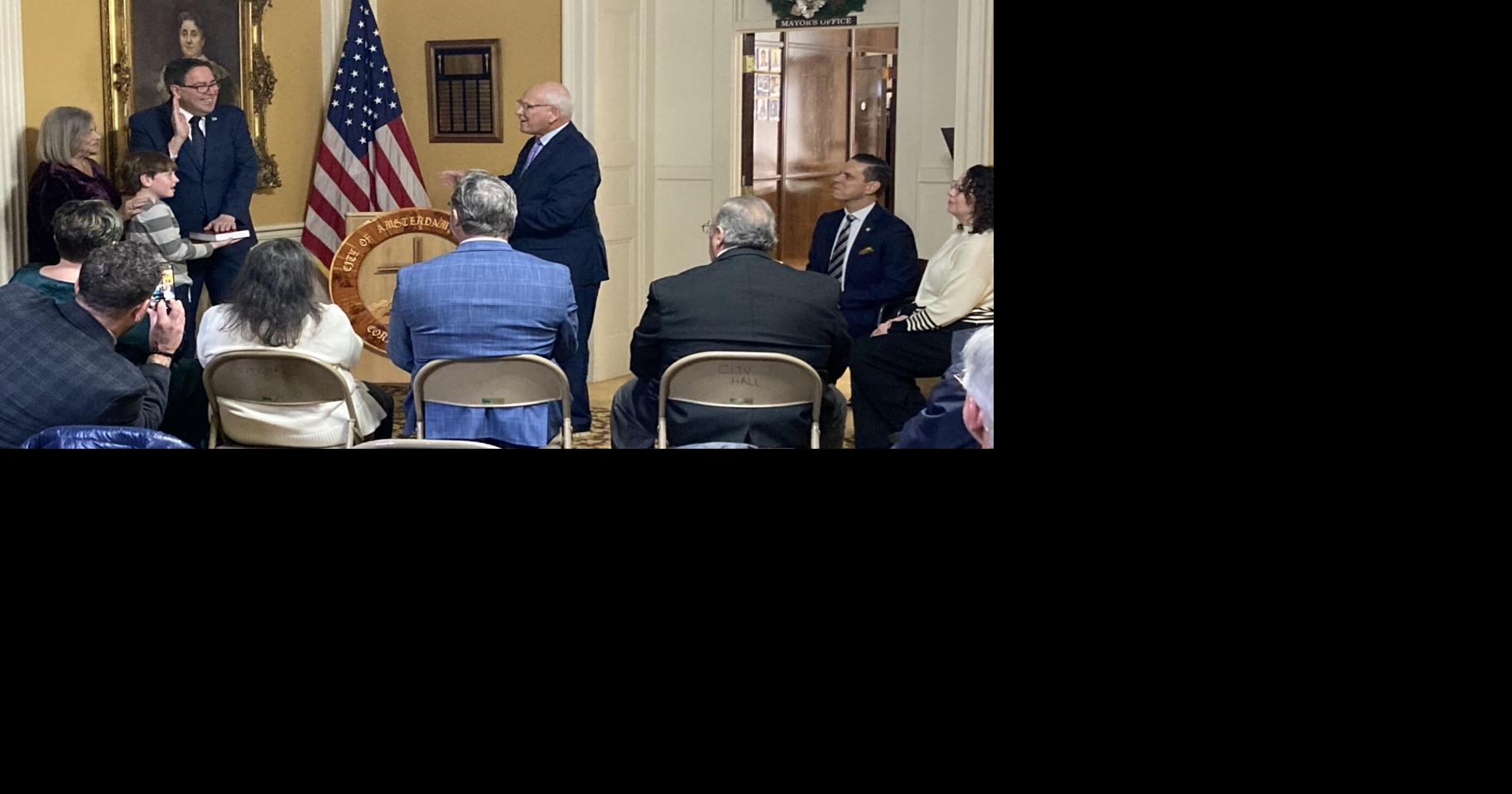 Amsterdam Mayor Michael Cinquanti and council sworn in | therecorder ...