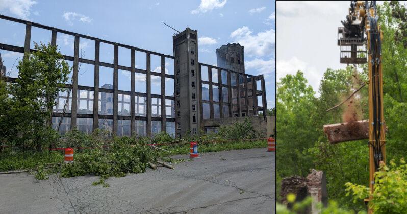 Victory Mills fire: First demolition, then maybe more | Police, Fire ...