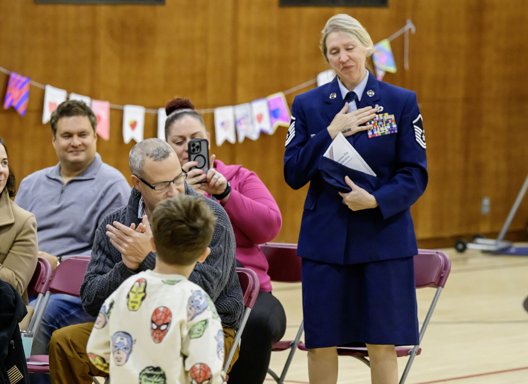Schenectady's Brown School veterans ceremony in 15 photos | Education ...