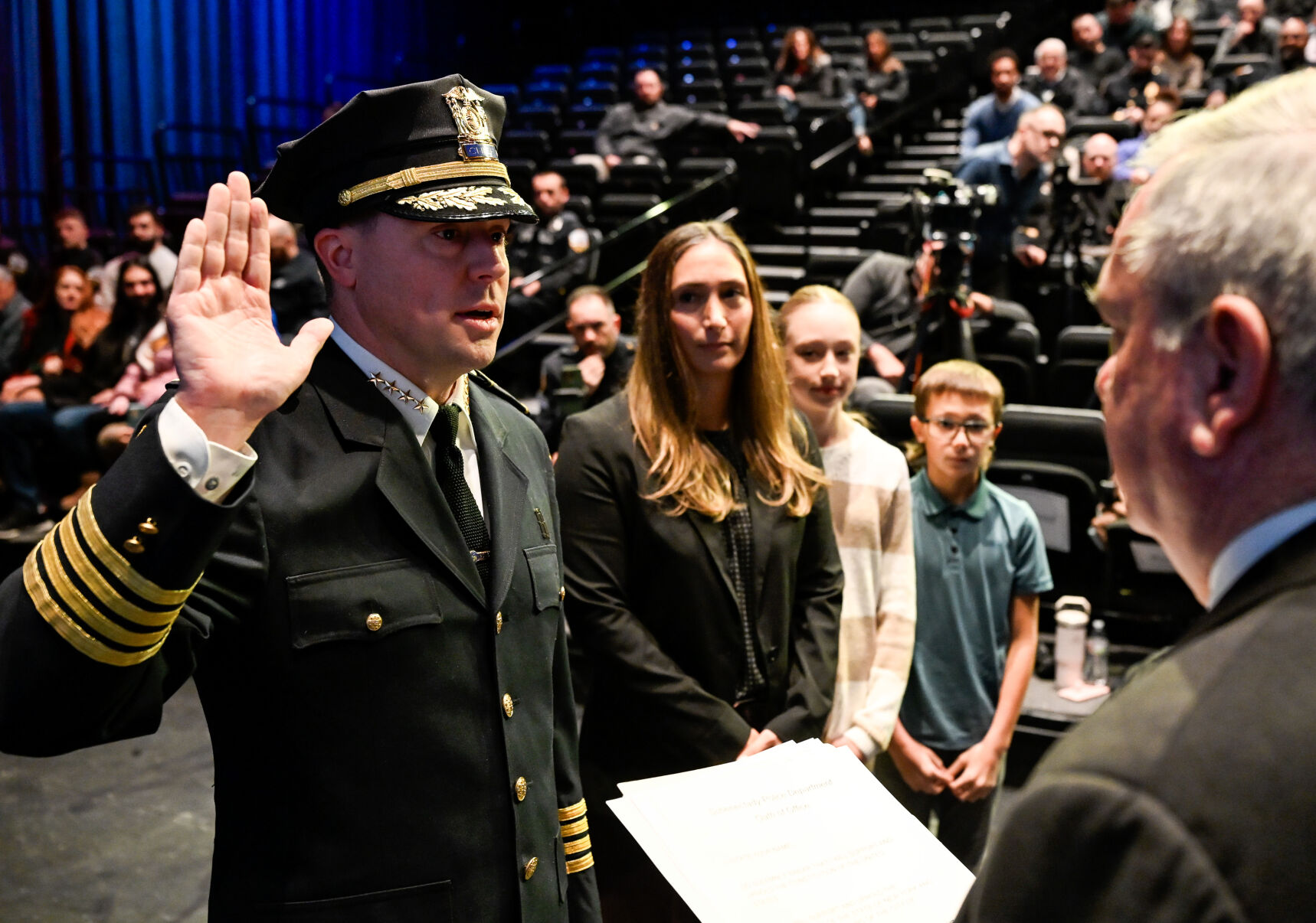 Brian Whipple sworn in as Schenectady Police Chief | Local News ...