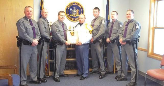 Troopers honored for their help during fire | | dailygazette.com