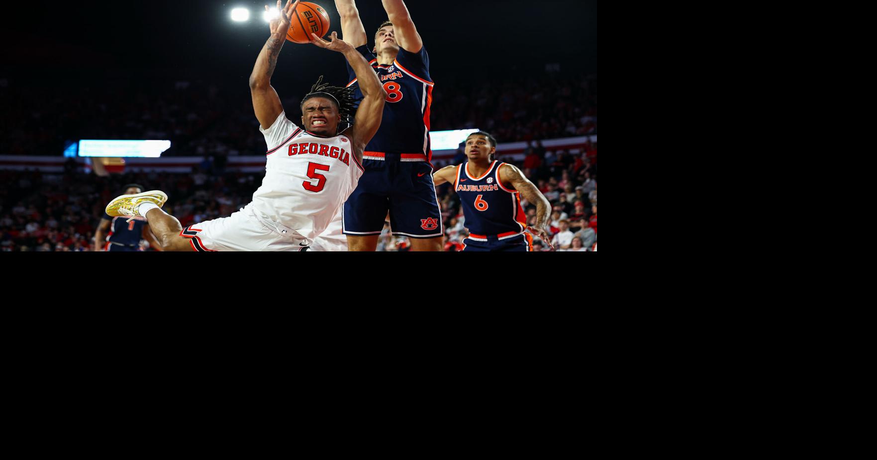 Wilkinson scores 31 points as high-scoring No. 23 Georgia tops Auburn ...