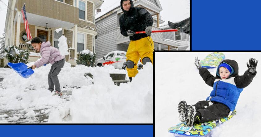 Images: Work and play on Monday’s snow day in Schenectady (17 photos ...