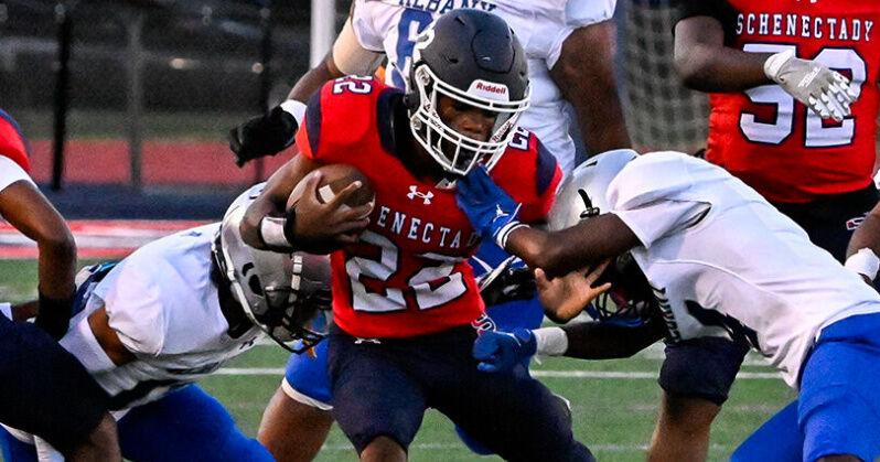 Section 2 football: Harrell, Albany spoil Pollizatto's debut as ...