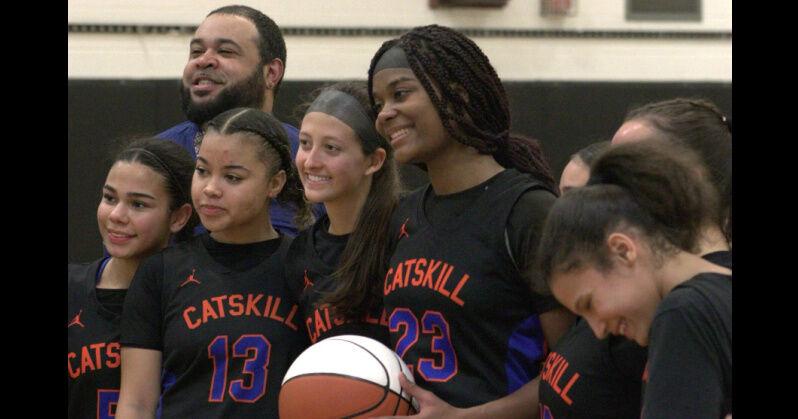 Catskill girls’ basketball’s Ava Edmond gets 1,000th point ...