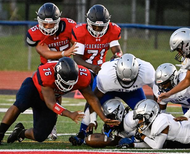 Section 2 football: Harrell, Albany spoil Pollizatto's debut as ...