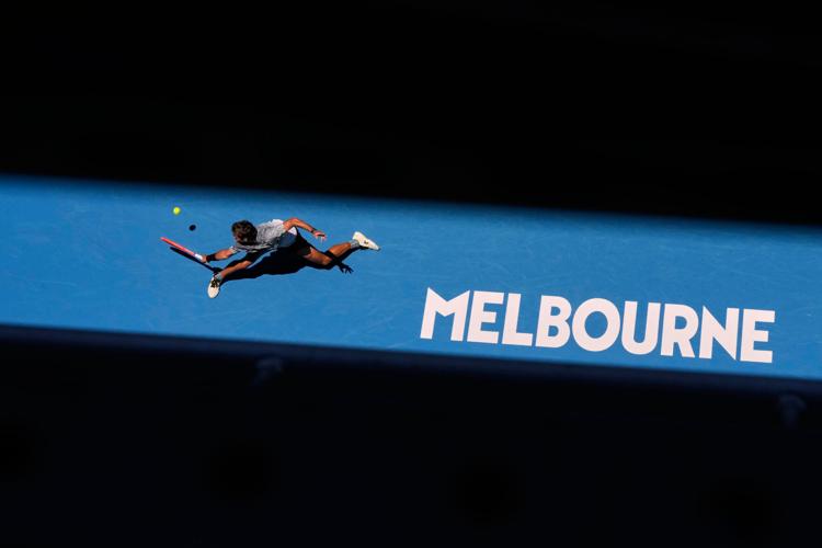 Australian Open photos show shafts of light at Melbourne Park | Sports ...