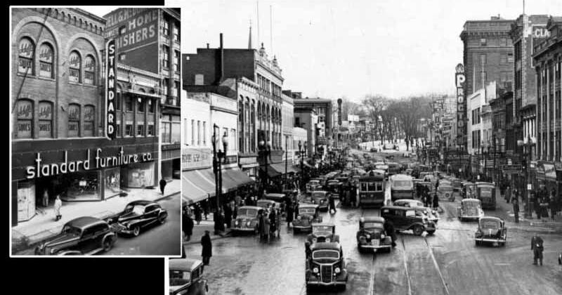 Scrapbook: Downtown Schenectady from days past, 1937, 1939, 1940s ...