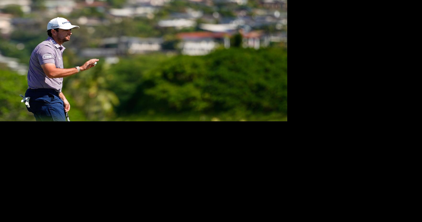 Riley, defending champ Taylor part of 5-way tie for lead at windy Sony ...