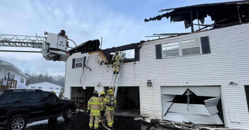Apartment building fire displaces five in Round Lake | News ...