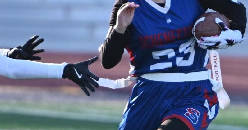 Holy Trinity flag football downs Saratoga Springs — Wednesday's Section ...