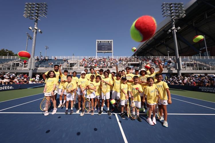Photos: SPORTIME Schenectady kids on court at the US Open | Life & Arts ...
