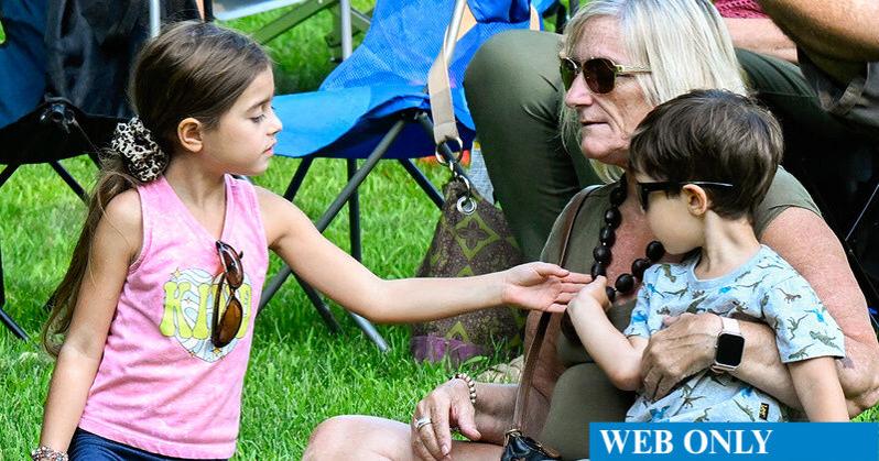 Kevin McKrell performs at Ballston Spa’s Lions Music Park Thursday ...