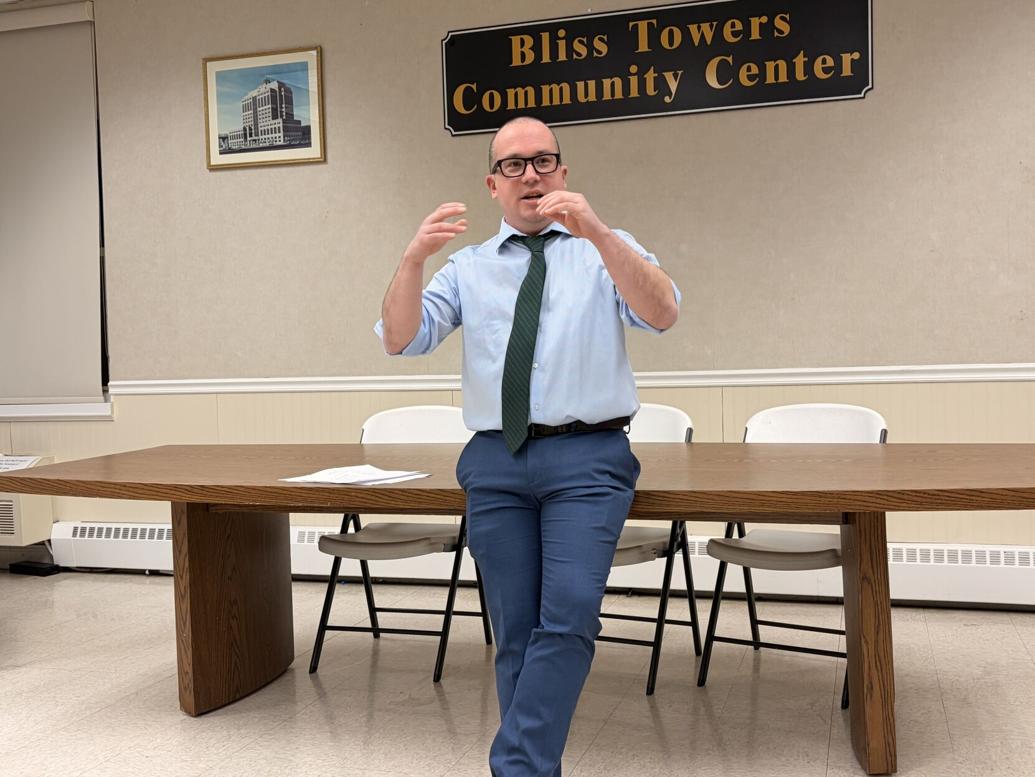 Hudson mayor holds first town hall at Bliss Towers | Politics ...