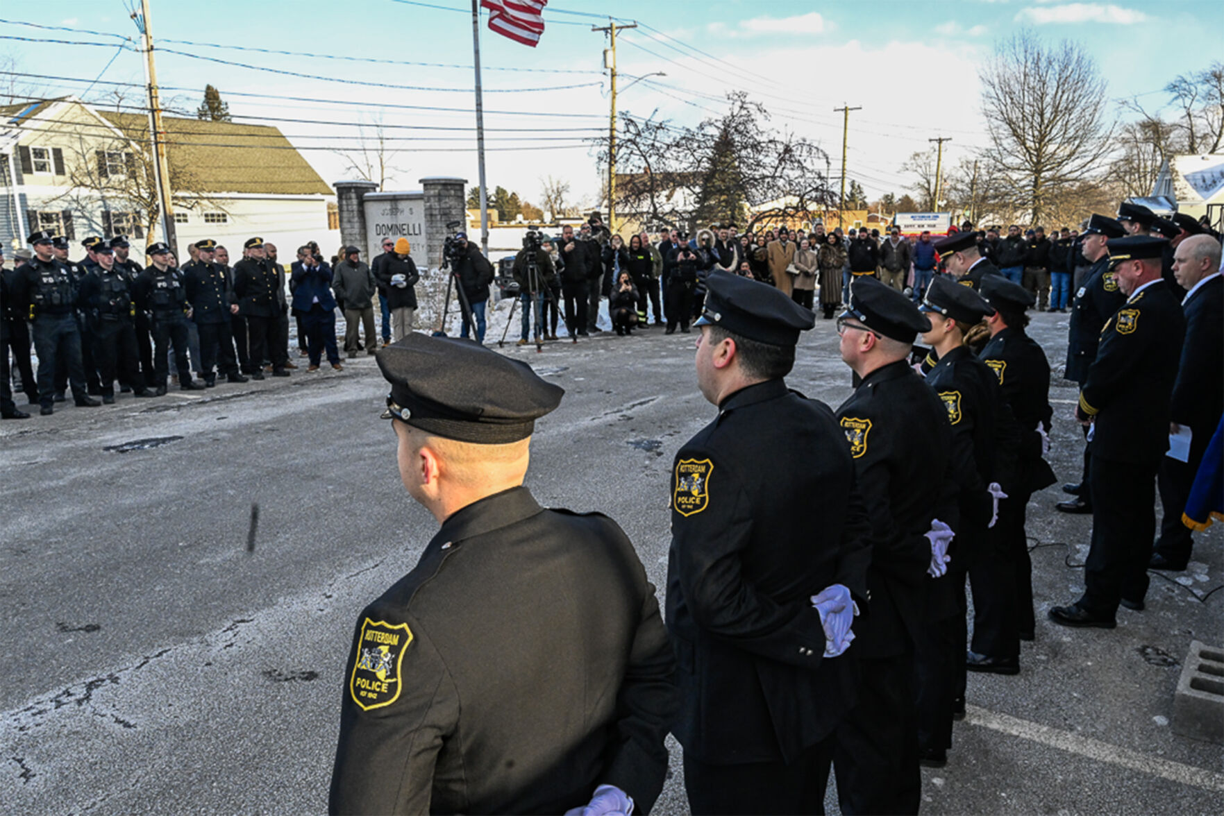 Retiring Rotterdam Police Chief Brown's walkout in photos | Police ...