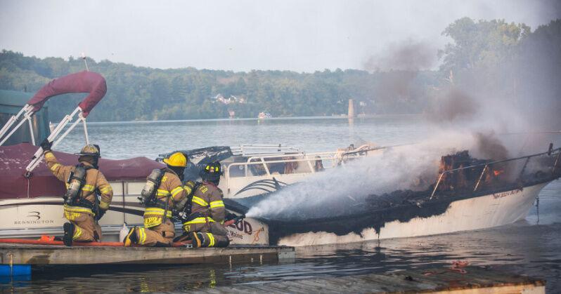 FD: Alplaus boat fire spread to five vessels | News | dailygazette.com