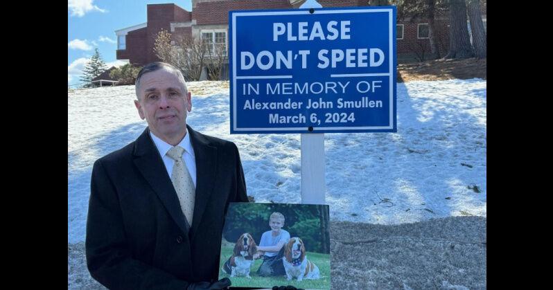 Niskayuna sign for A.J. Smullen unveiled, call for action | News ...