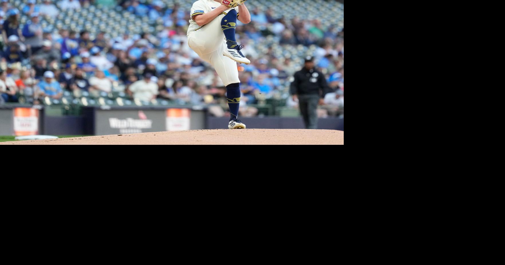 Kyle Harrison strikes out 12, Jake Bauers homers as surging Brewers top ...