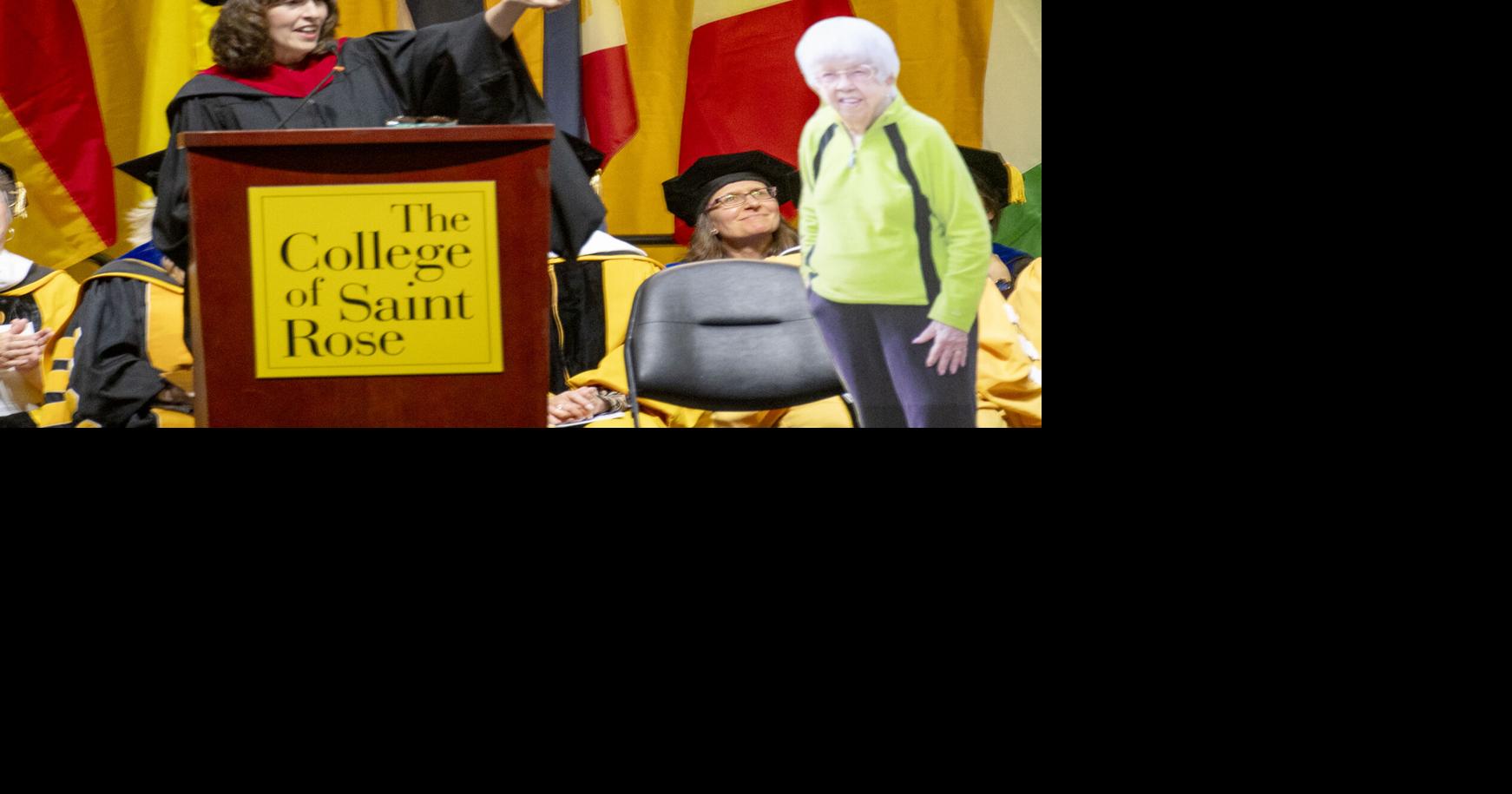 Mixed emotions for graduates at final Saint Rose commencement ceremony ...