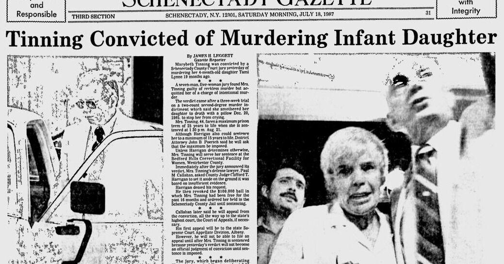 Tinning Convicted of Murdering Infant Daughter (1987) | News ...