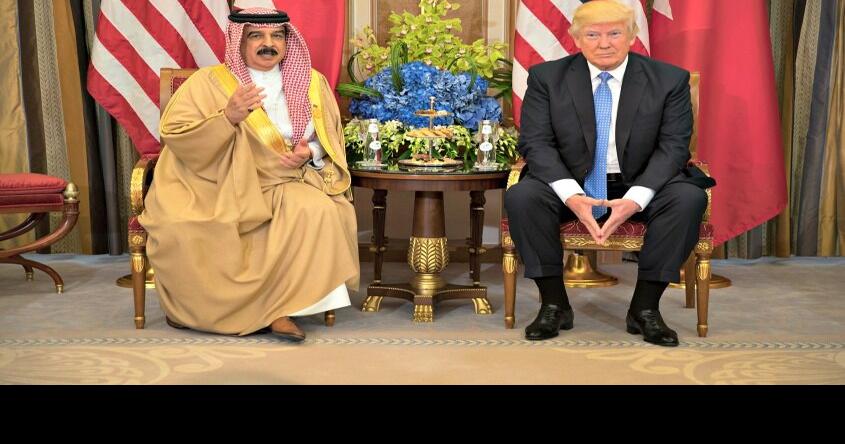 What was that glowing orb Trump touched in Saudi Arabia? | News ...