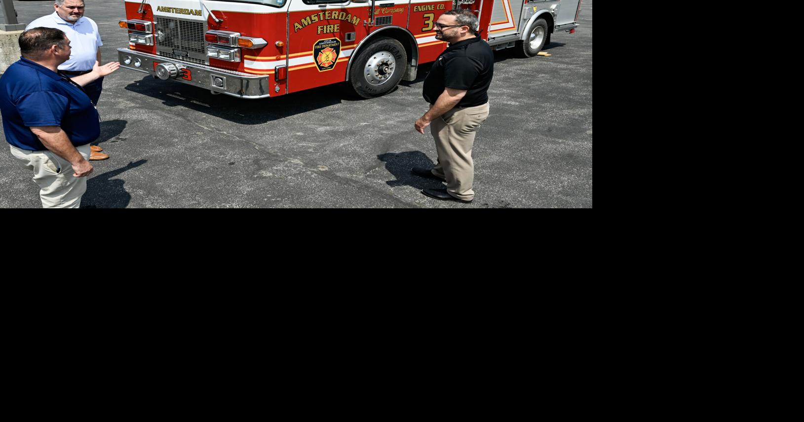 Amsterdam donates fire truck to HFM BOCES for fire program ...