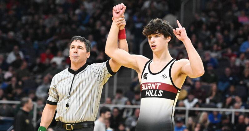 Burnt Hills-Ballston Lake's Liam Carlin wins 145-pound state wrestling ...