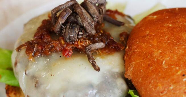 One tarantula burger, coming right up | Daily Gazette Food & Drink ...