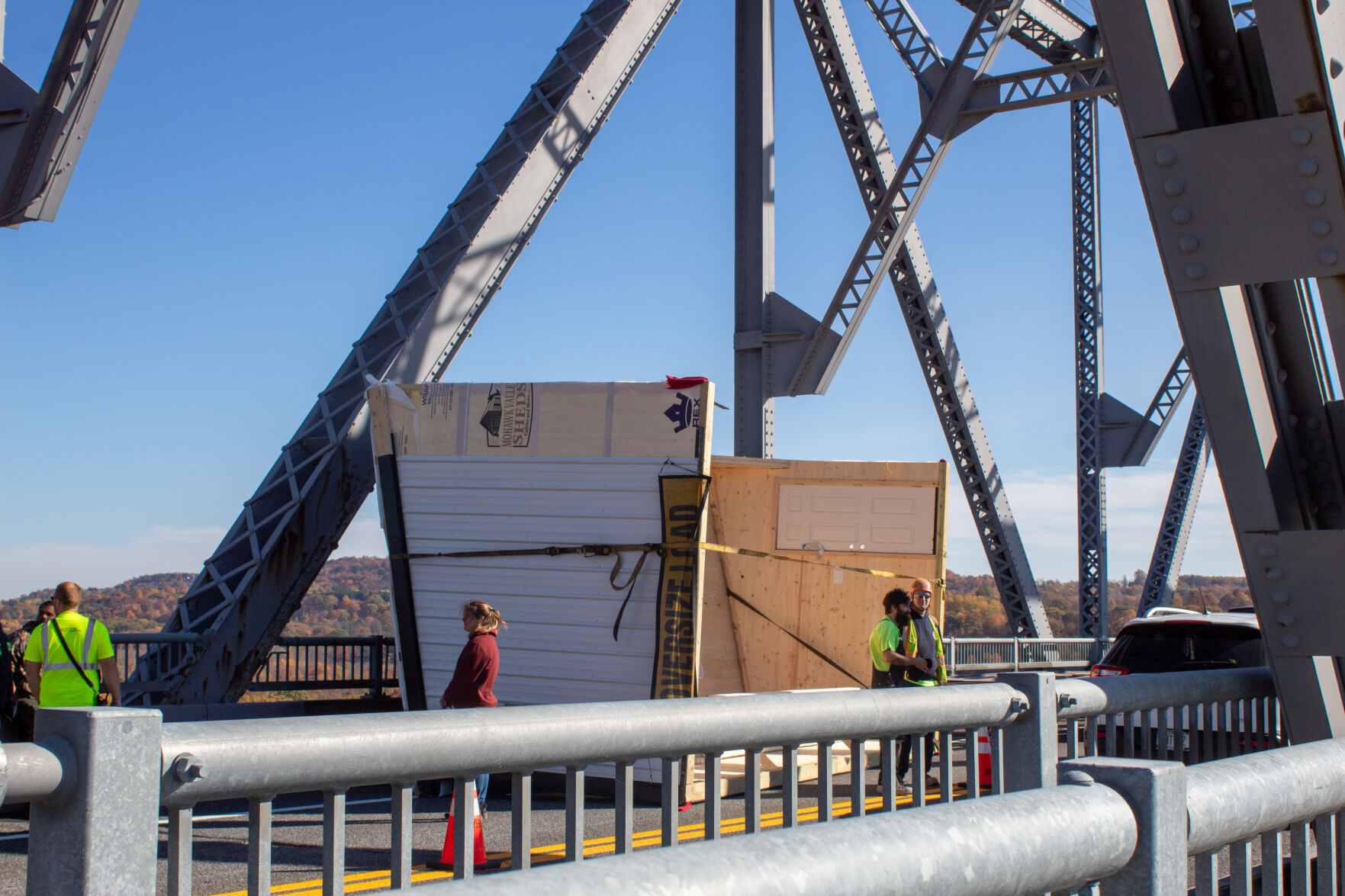 Debris shuts down Rip Van Winkle Bridge | Hudsonvalley360.com ...