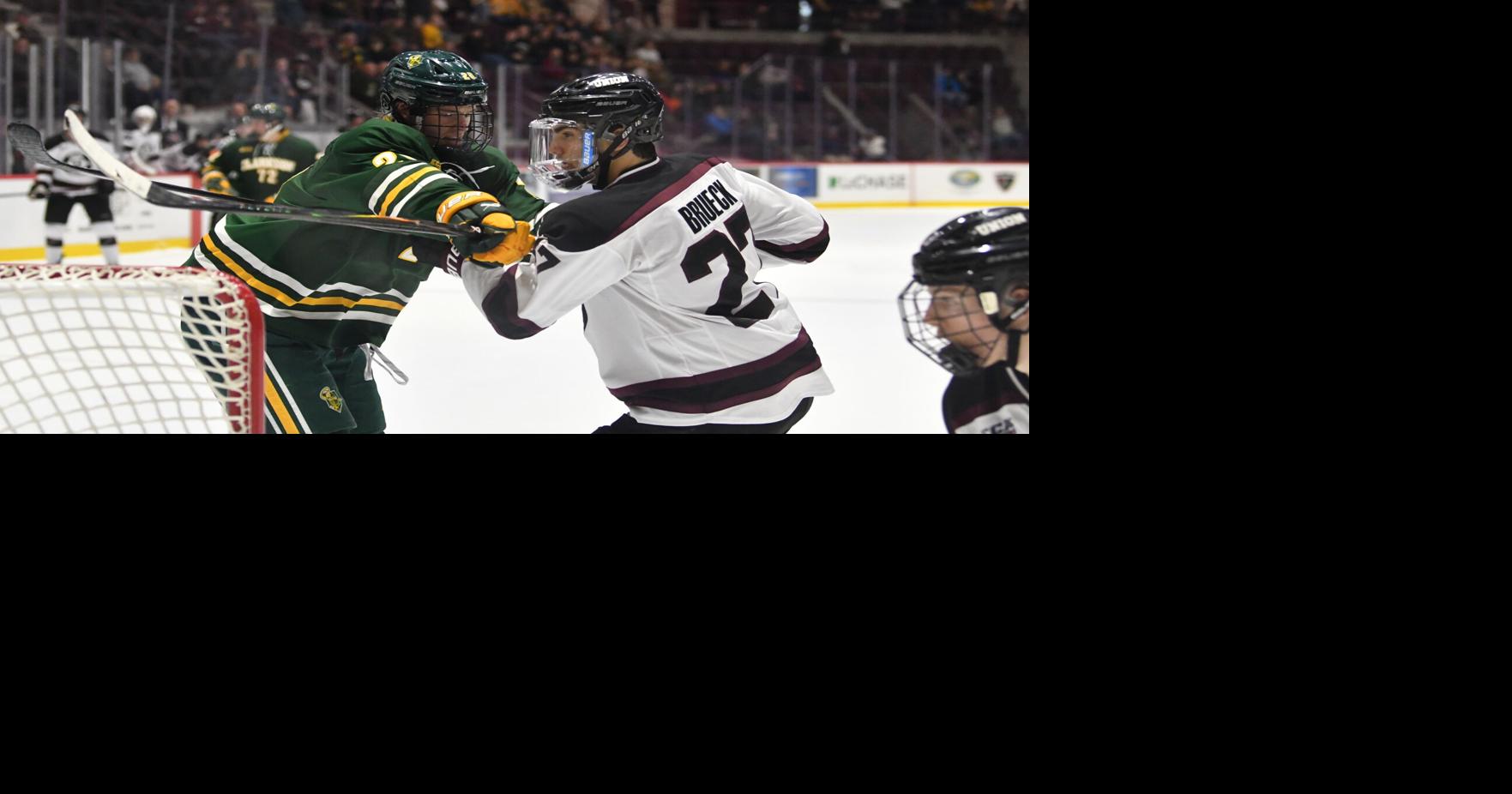Clarkson men's hockey overcomes Union's strong start for 5-1 ECAC ...