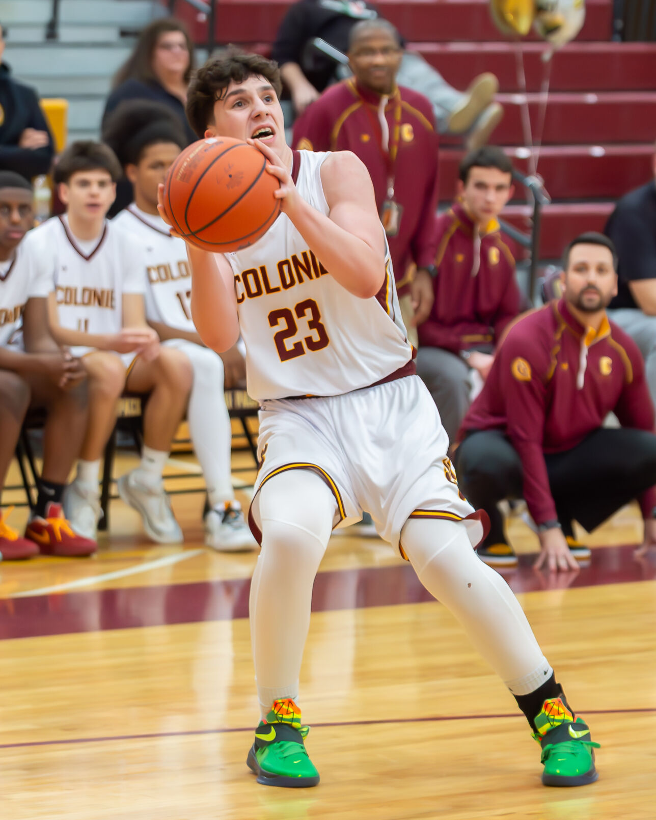 Colonie's boys' varsity basketball vs. Watervliet in 6 photos | Sports ...